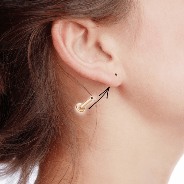 How to Put On & Take off Flat Back Earrings | Two of Most